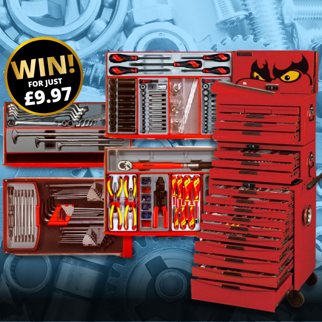 Teng Mega Master Tool Kit 1001pcs - Lucky Day Competitions