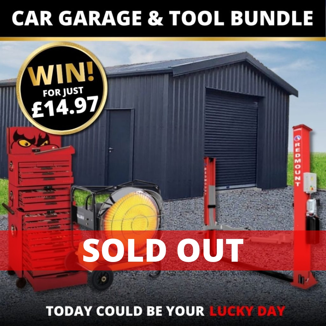 CAR GARAGE & TOOL BUNDLE - Lucky Day Competitions