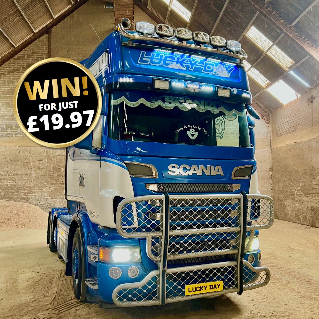 2012 SCANIA R620 V8 OR 20K CASH ALTERNATIVE - Lucky Day Competitions