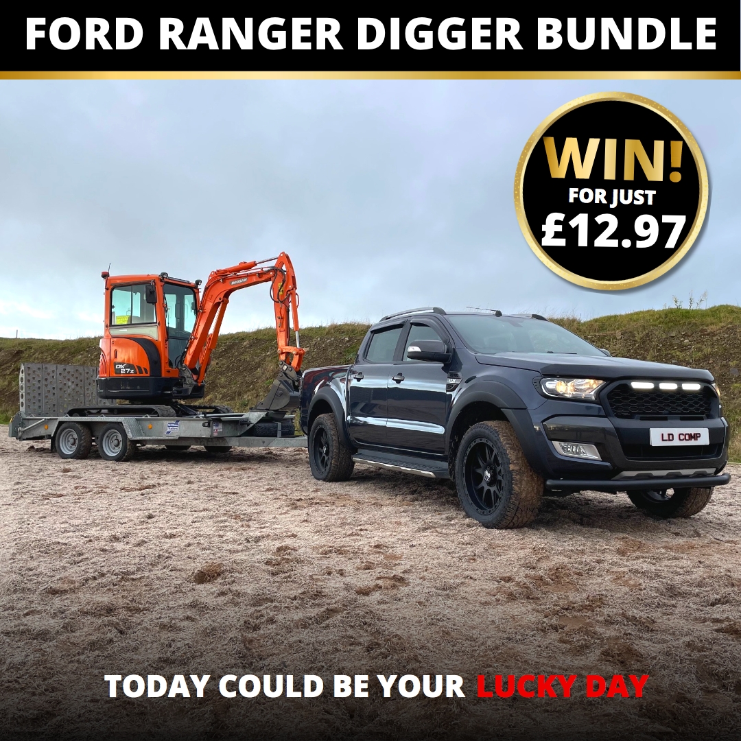 FORD RANGER DIGGER BUNDLE - Lucky Day Competitions