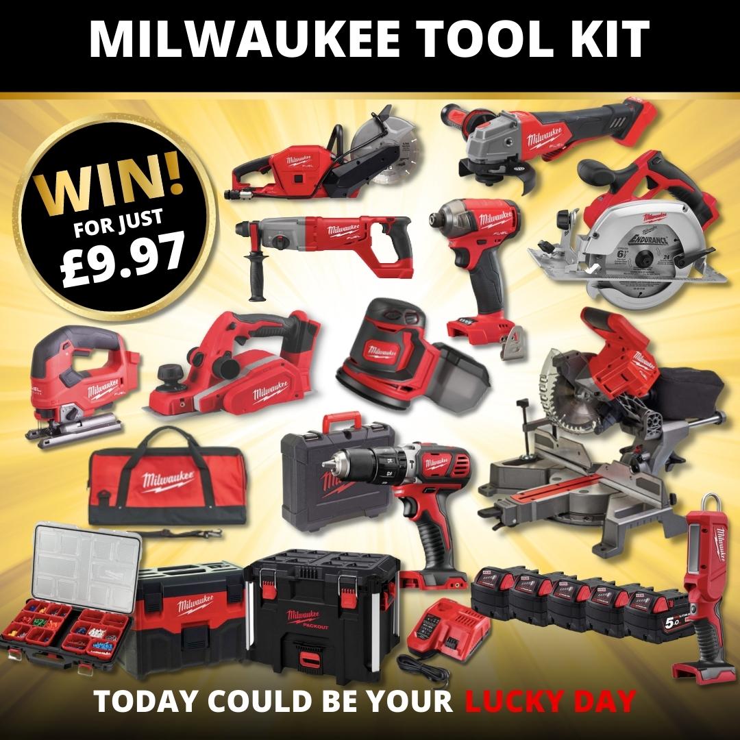 MILWAUKEE PRO TOOL KIT - Lucky Day Competitions