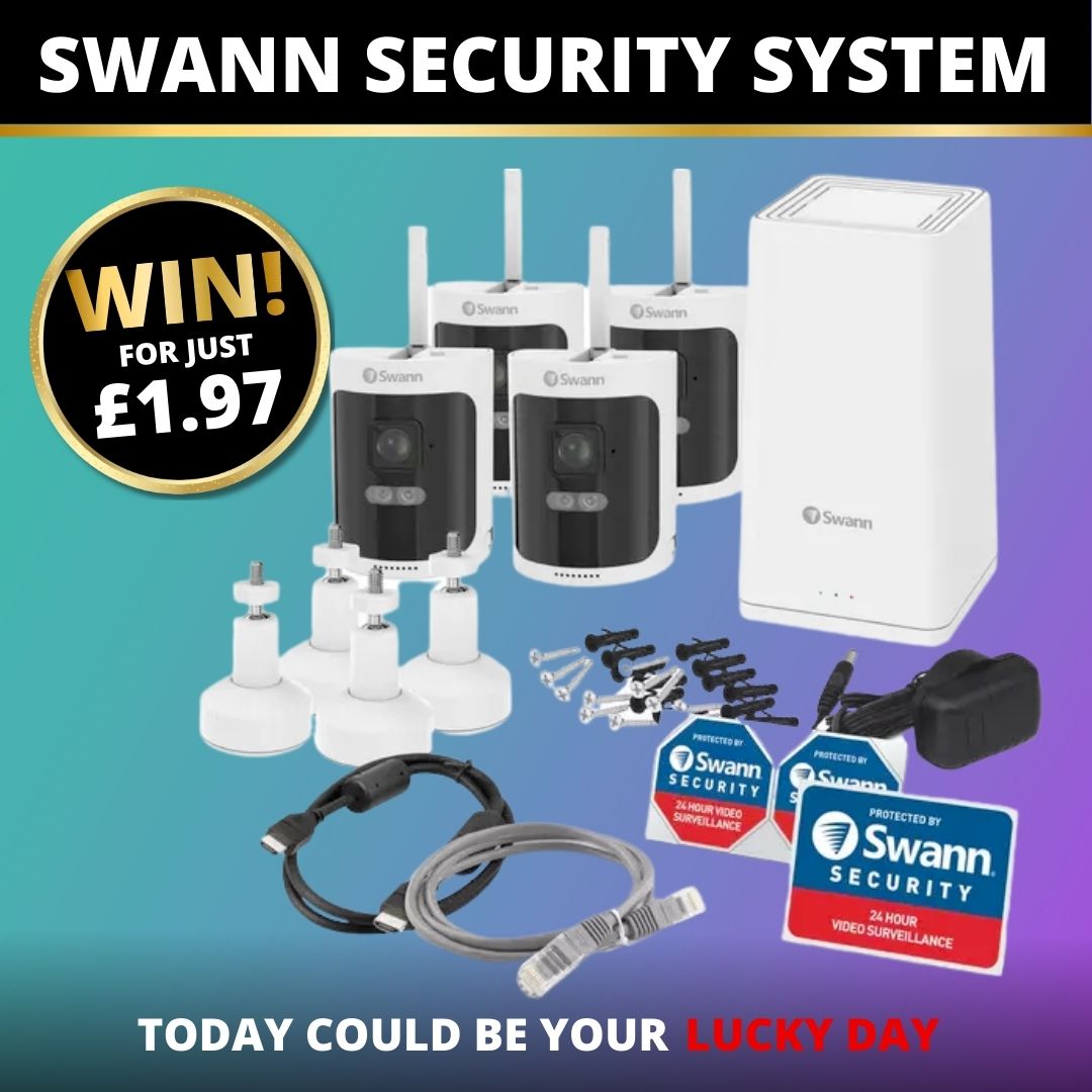 SWANN SECURITY SYSTEM - Lucky Day Competitions