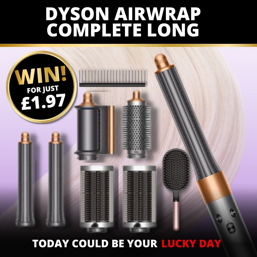 Dyson Airwrap Complete Long - Lucky Day Competitions