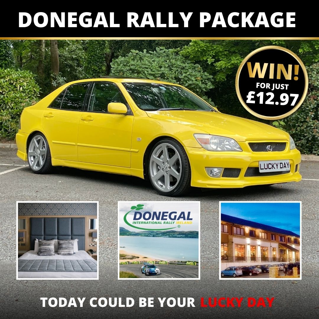 Donegal Rally Package - Lucky Day Competitions