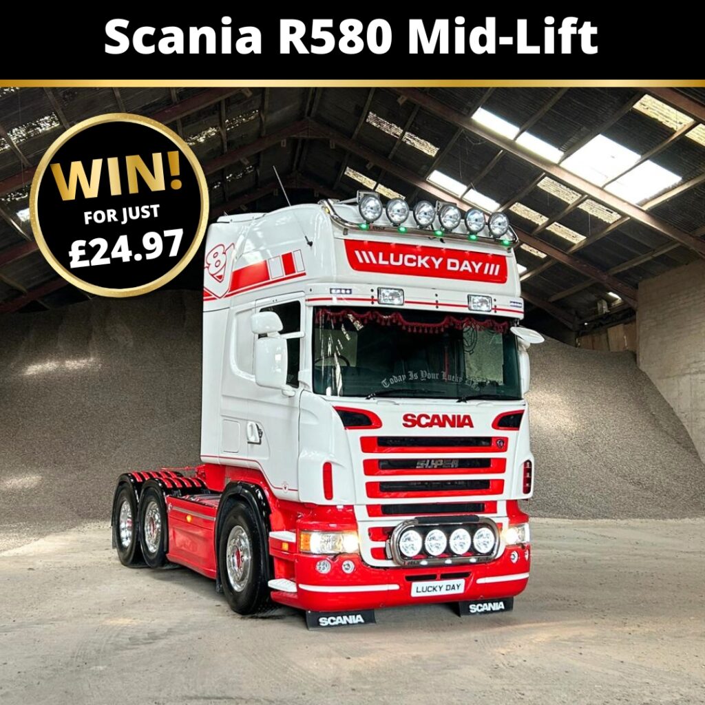 Scania R580 Mid-Lift - Lucky Day Competitions